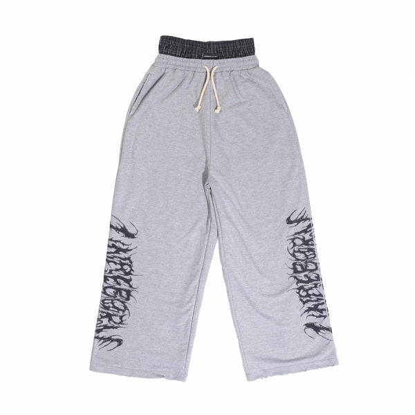 Boxer Sweatpants - Grey Melange – Unreborn Project